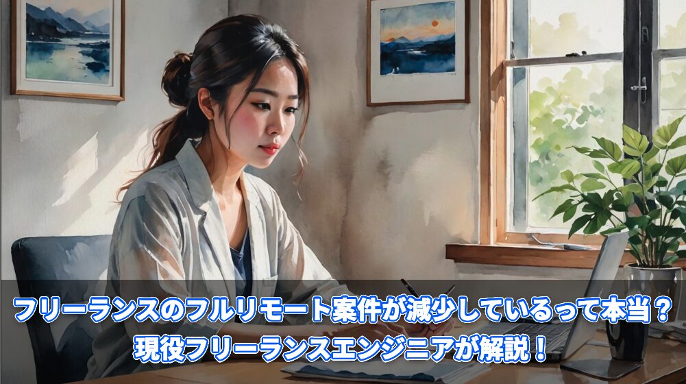 フリーランスのフルリモート案件が減少しているって本当？現役フリーランスエンジニアが解説！ Kii Blog